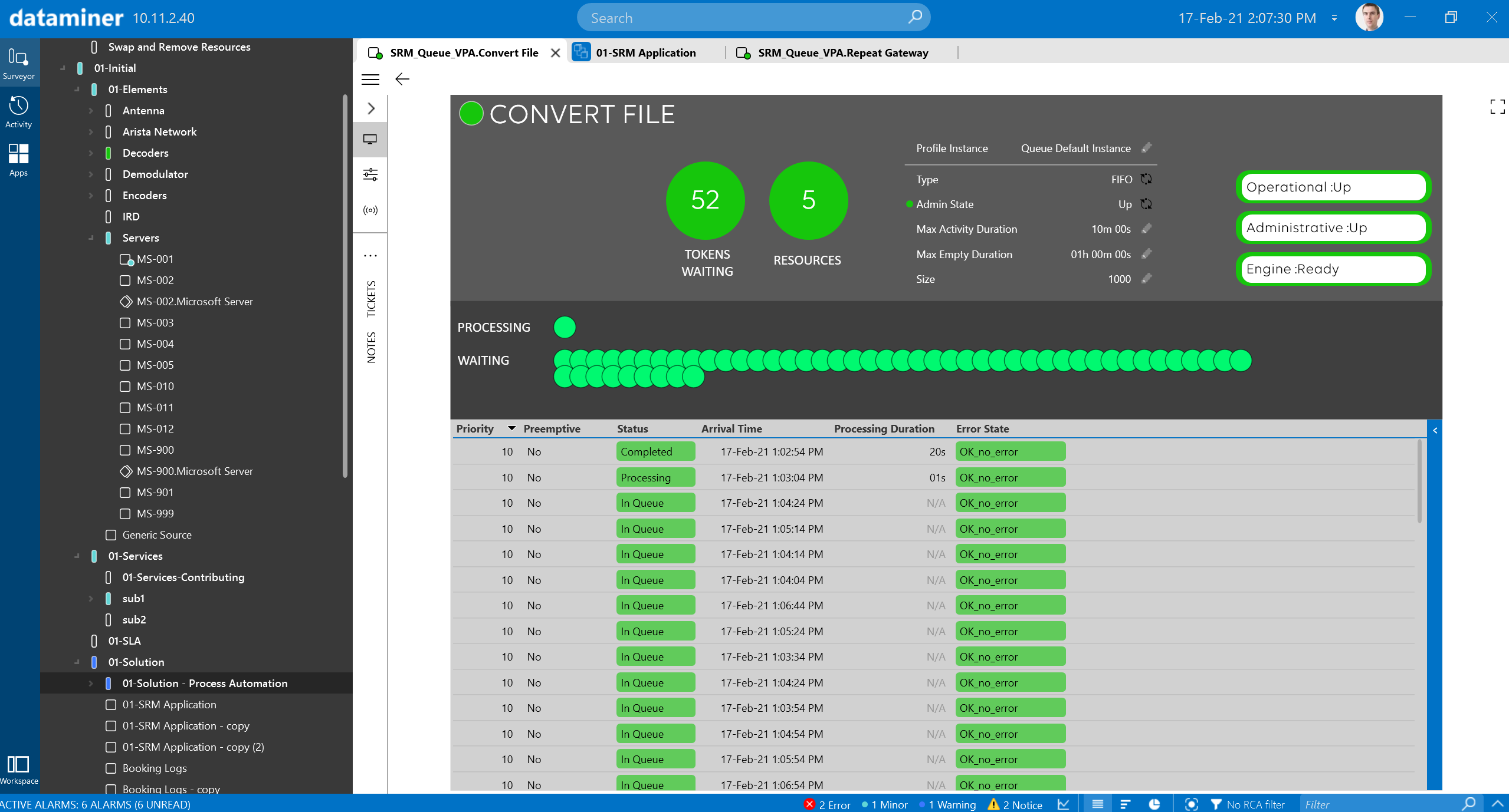 Process Automation 112 Release Dataminer Dojo