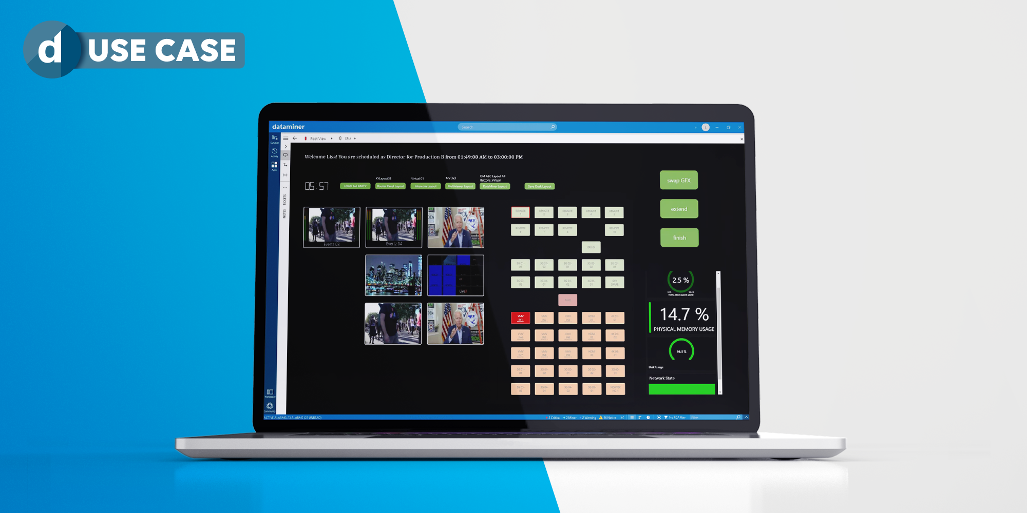 Virtual desks – A personalized experience for each user, at all times, at all places - DataMiner ...
