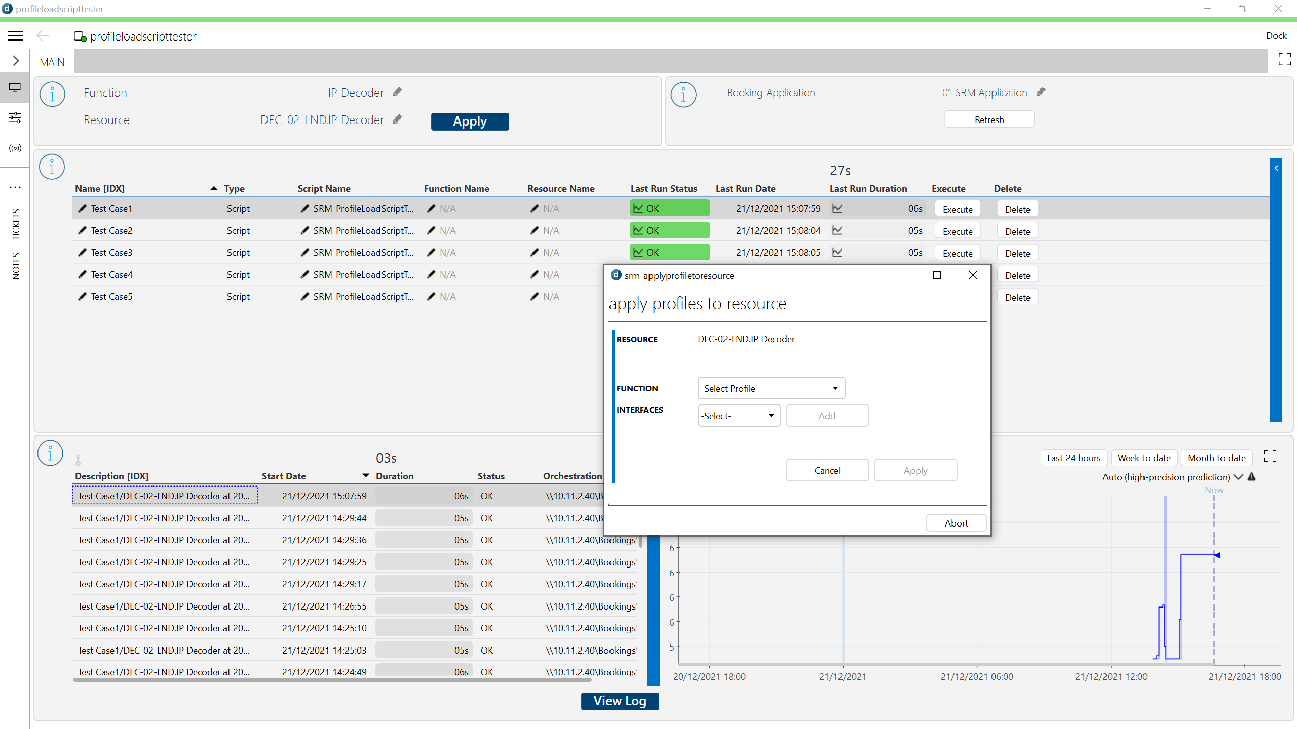 Srm Framework 1221 Facilitates Profile Load Script Testing Dataminer Dojo