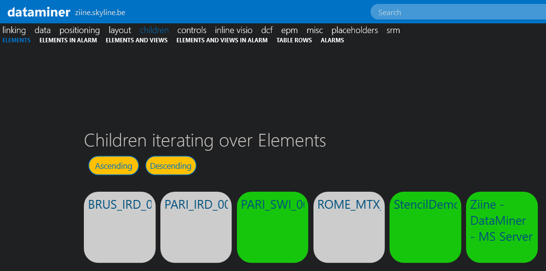 Ziine Your Reference For Visual Overview Functionality Dataminer Dojo