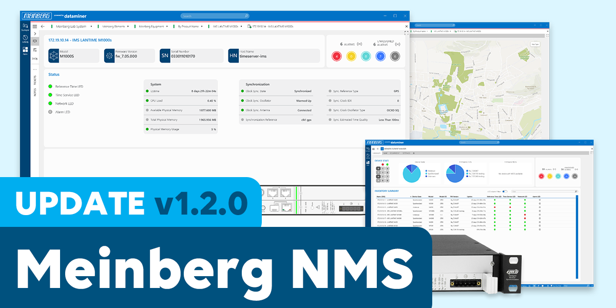Meinberg NMS v1.2.0 is out now! - DataMiner Dojo