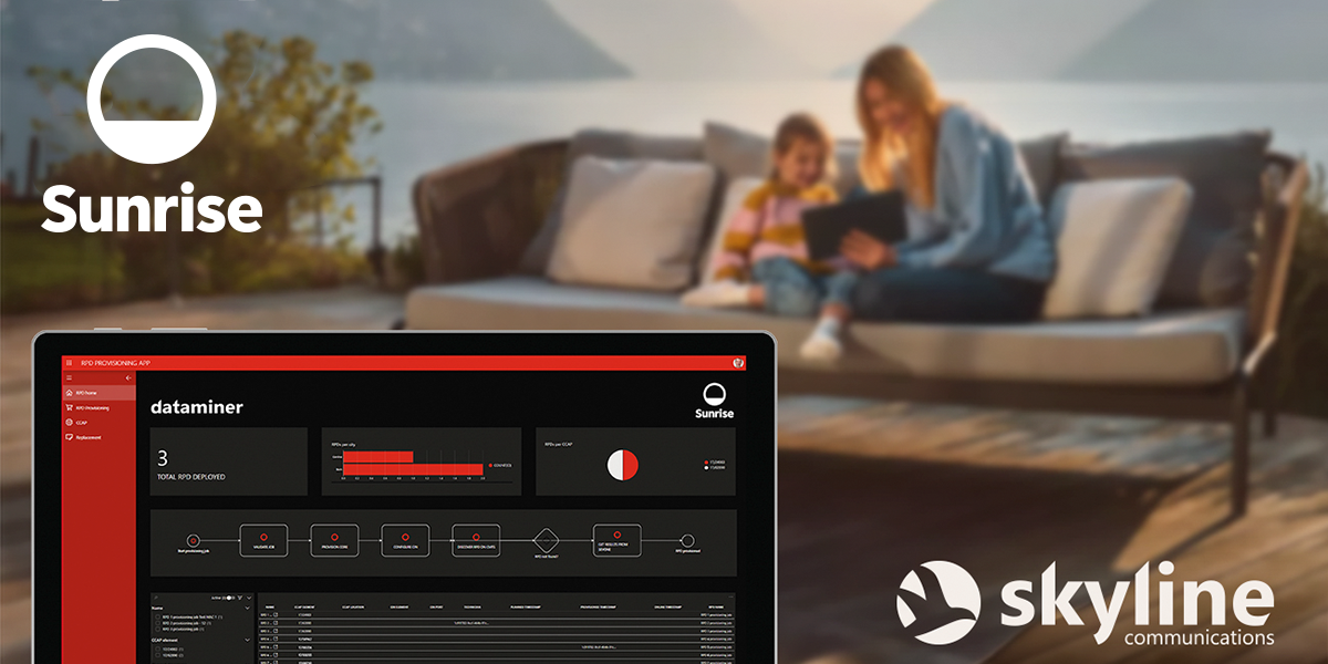 Sunrise Llc Partners Up With Skyline To Automate Their Daa Network Workflows Dataminer Dojo