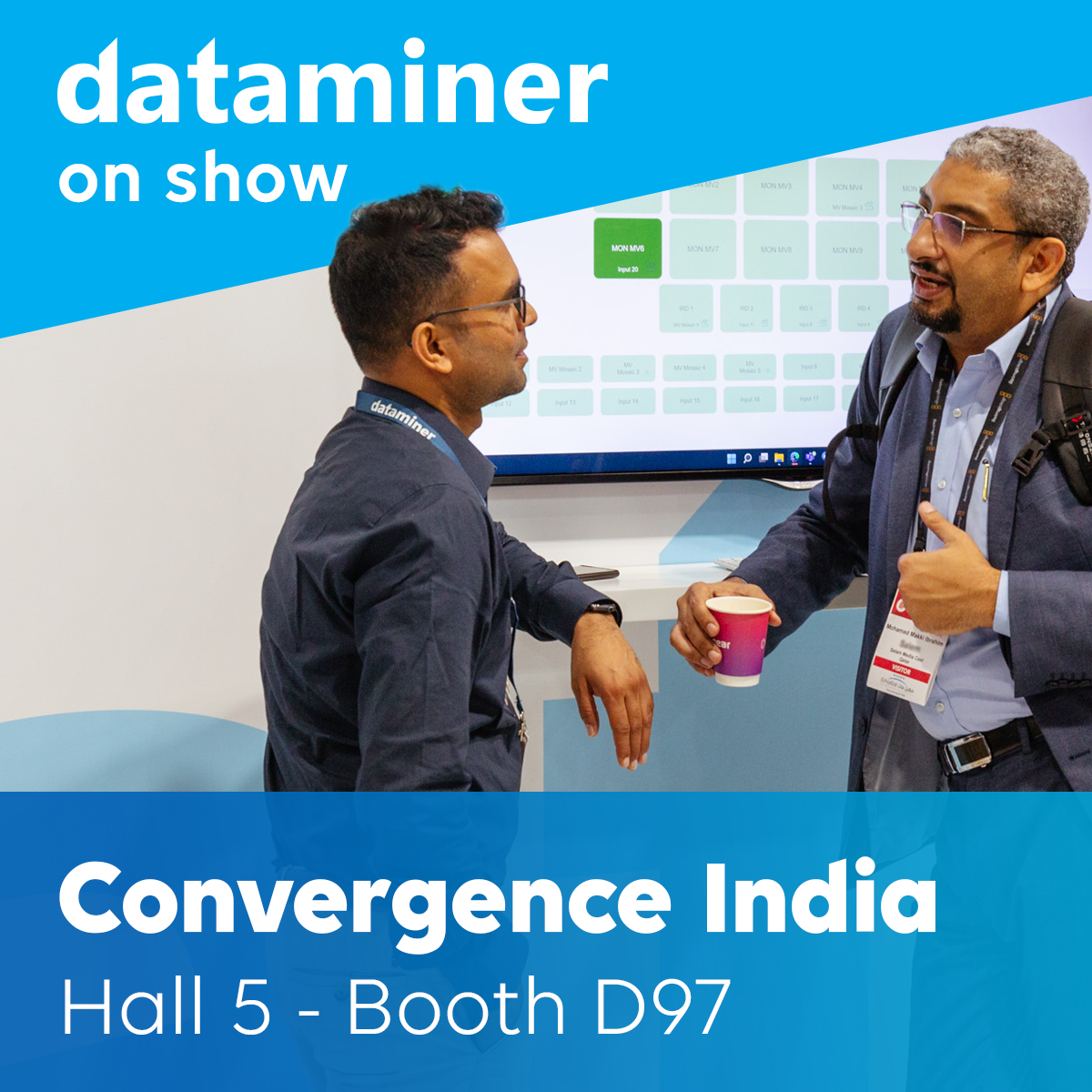 5 reasons why you should visit the DataMiner booth at Convergence India ...