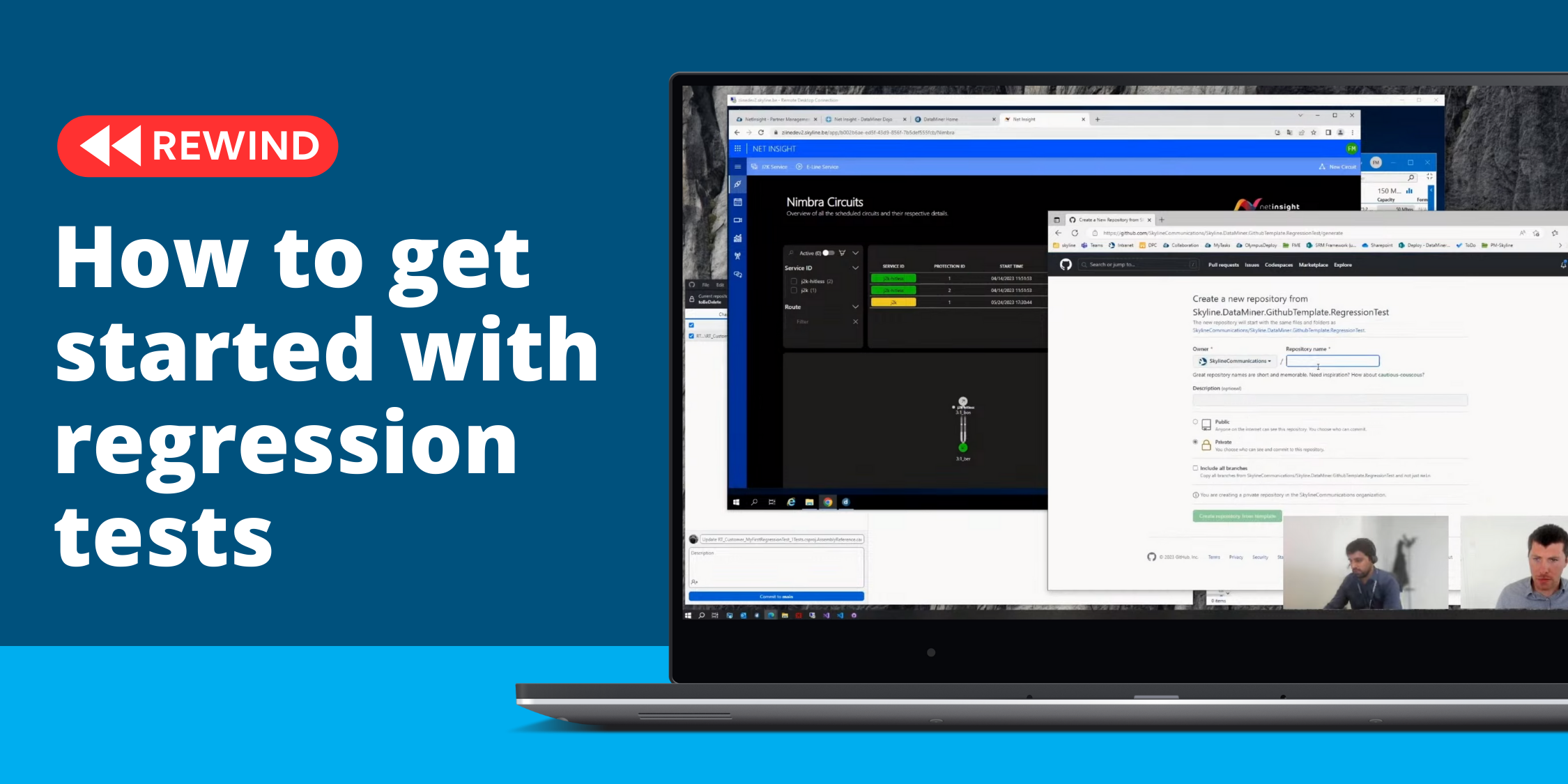 Rewind ⏪ How To Get Started With Regression Tests Dataminer Dojo