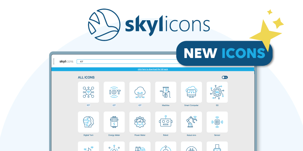 Skylicons expansion: introducing new icons for IoT, Smart City, and ...