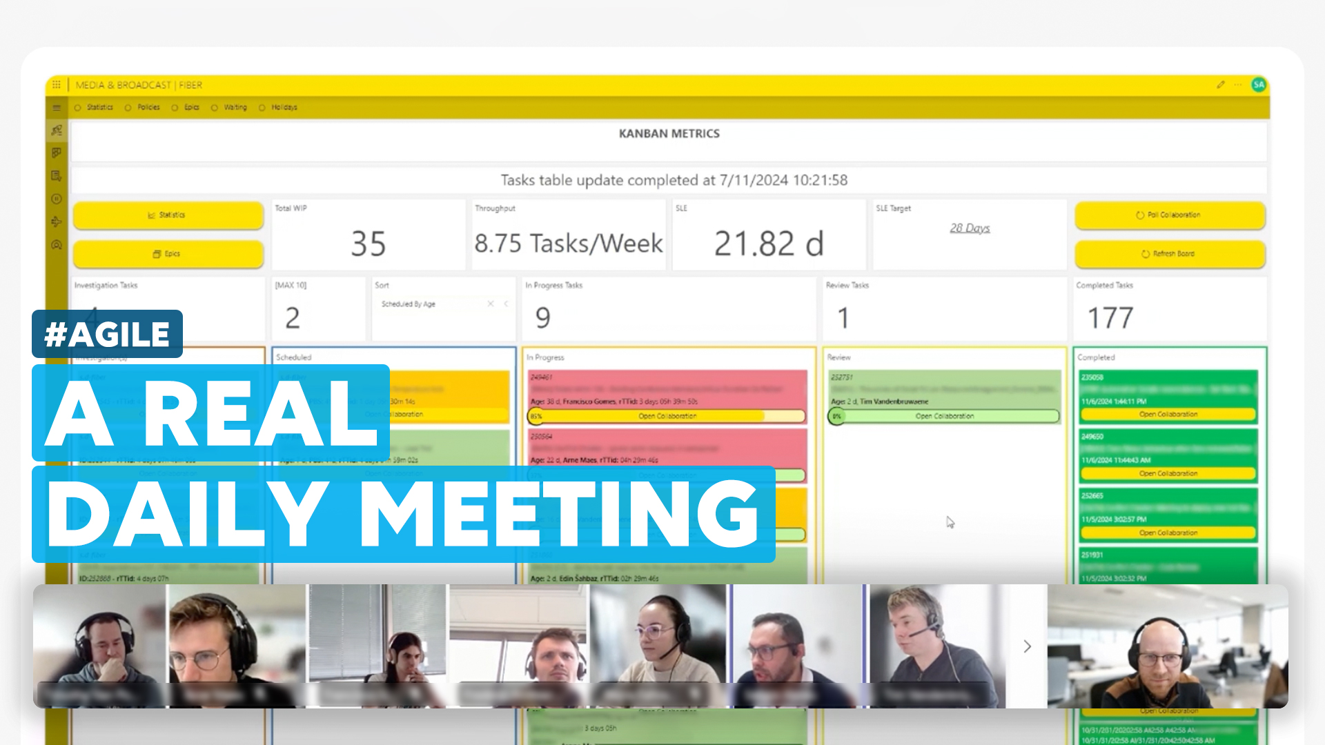 A real daily meeting - DataMiner Dojo
