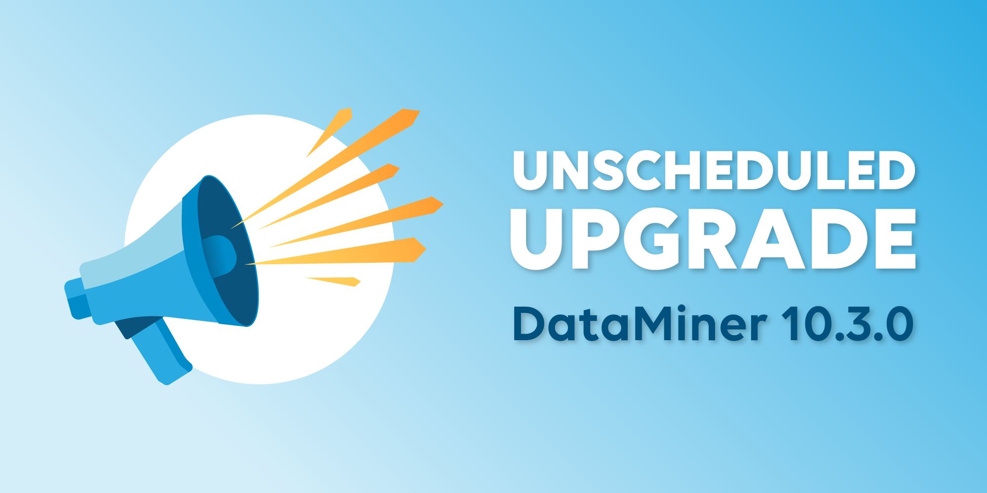 Out-of-band DataMiner 10.3.0 security upgrade - DataMiner Dojo